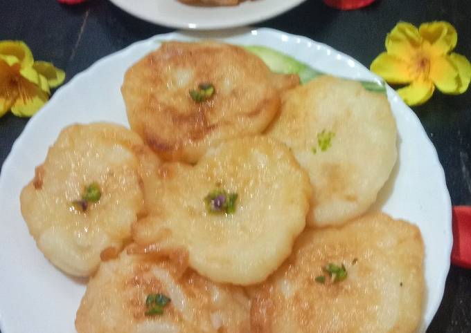 Dipa Bhattacharyya দ্বারা দই এর মালপুয়া (Doi er malpua recipe in ...