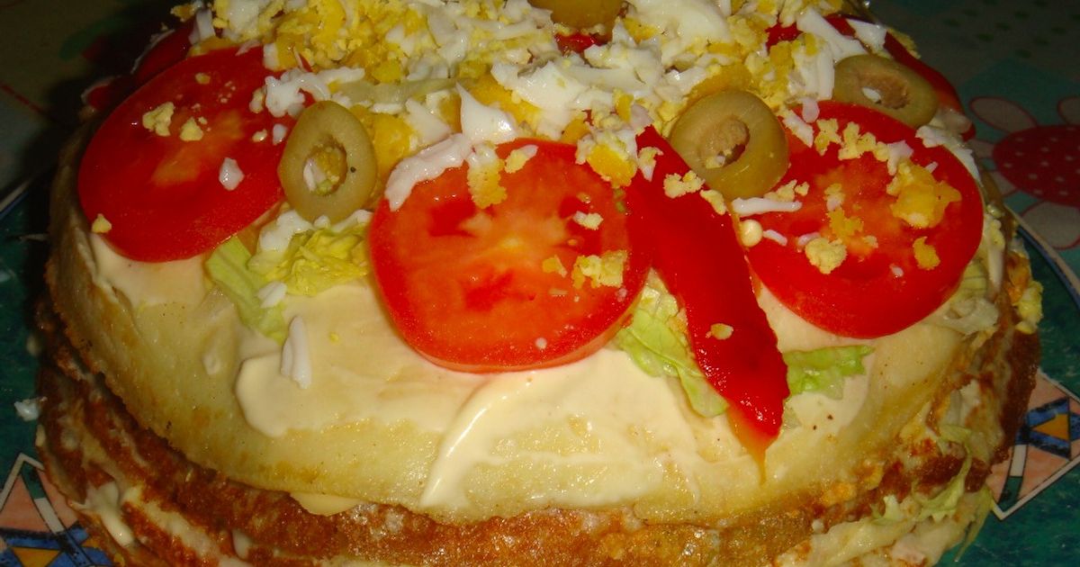 Torre De Panqueques Primavera Receta de Norali - Cookpad
