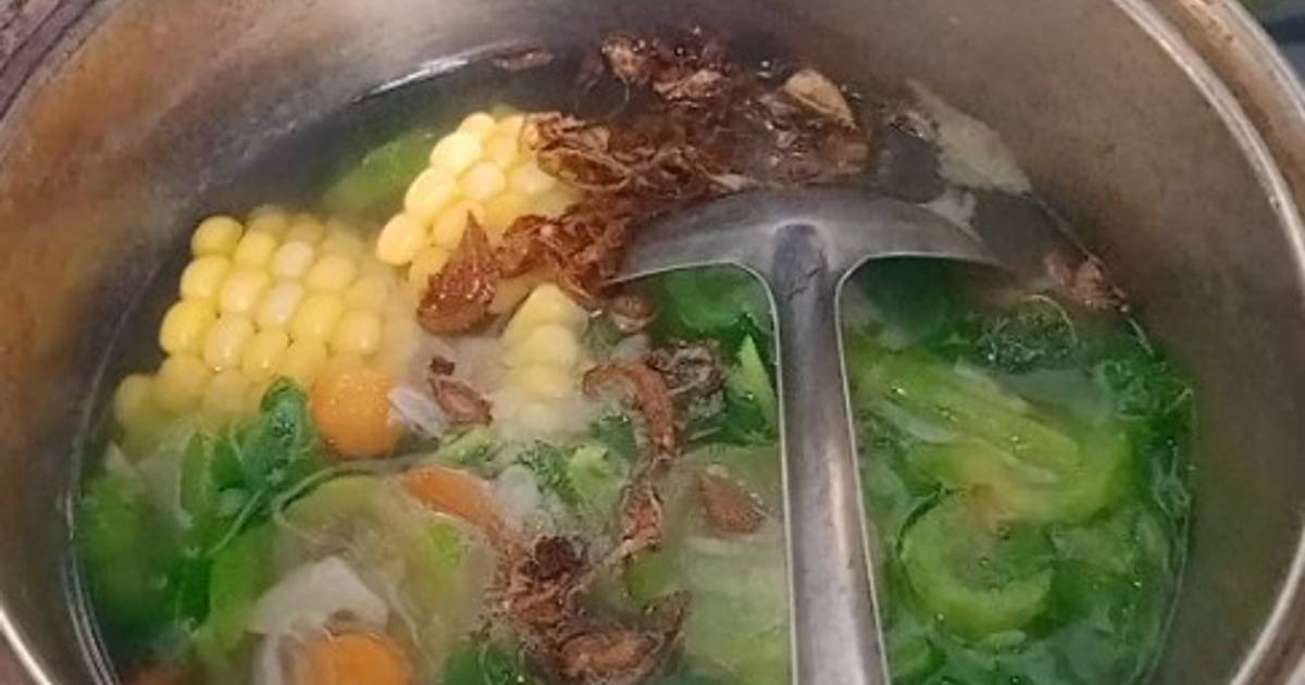 Resep Bening bayem,oyong,jagung dan wortel oleh Mama Raffa & Dylan ...