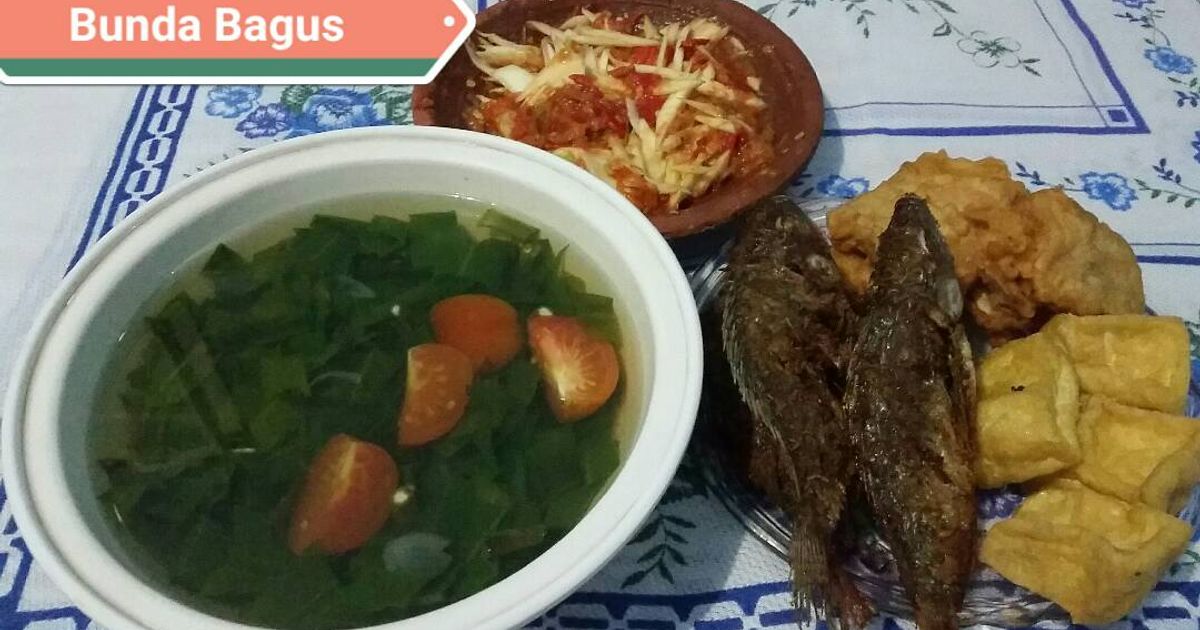 Resep Sayur Menir (Khas Gresik), Sambal Pencit Dan Mujair Goreng oleh ...