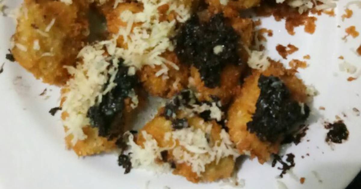 Resep Pisang mini crispy w.topping coklat oleh ayu - Cookpad