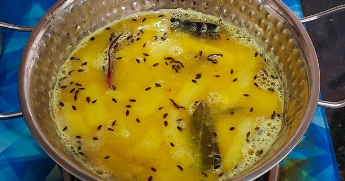 Mulo Diye Mug Dal Recipe by Sudeshna Rajib Das - Cookpad