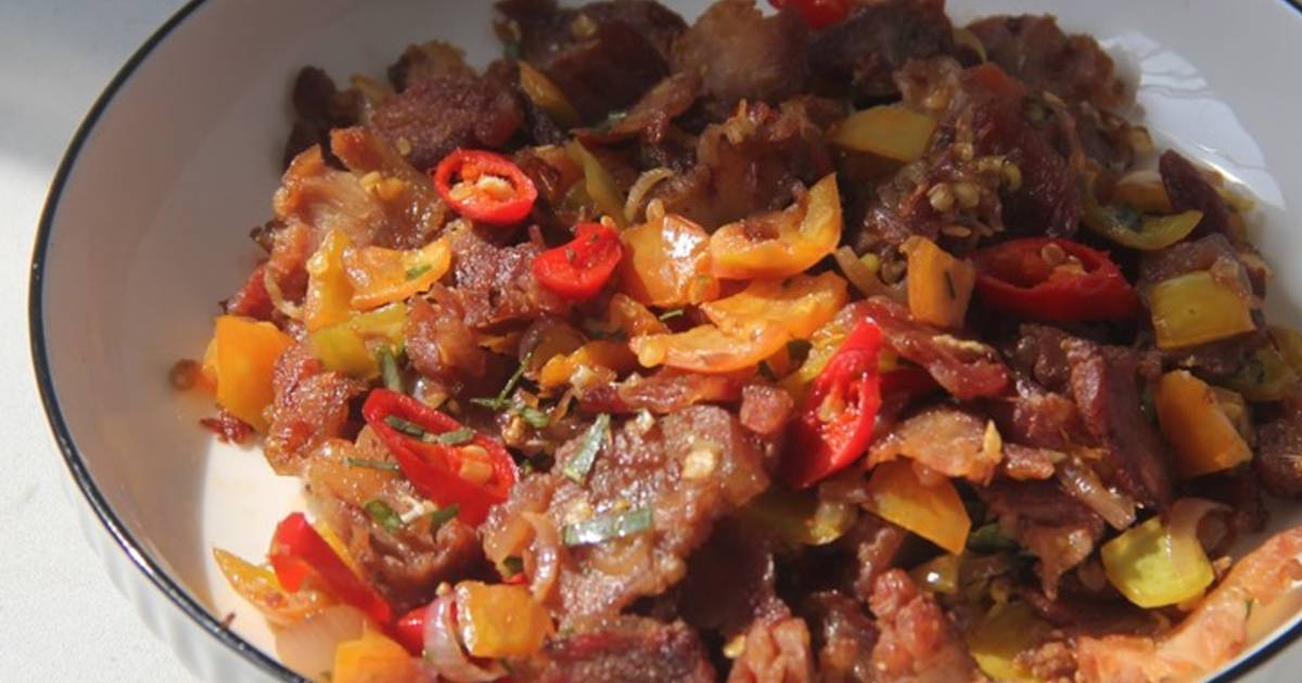 5 resep tumis sei babi enak dan mudah - Cookpad