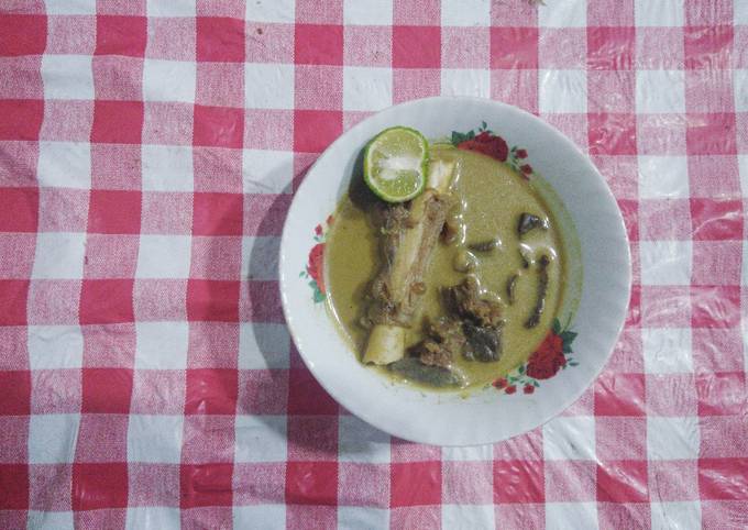 Resep Gule kambing bumbu "bamboe" oleh victo maharay - Cookpad