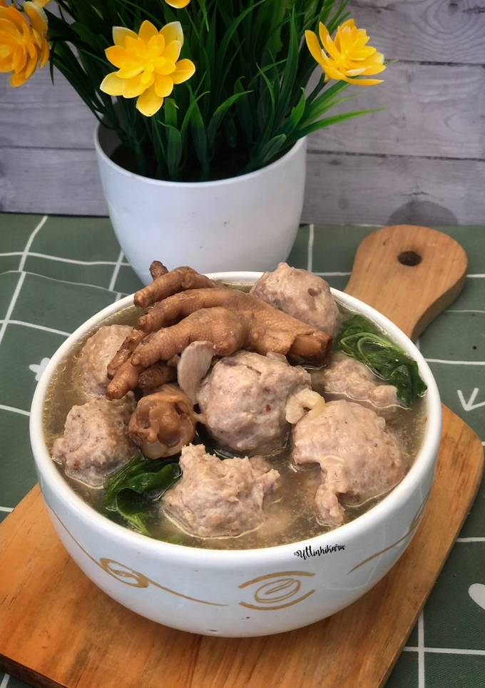 Resep 499. Bakso Daging topping Cakar #PenulisFavoritku oleh Agustin ...