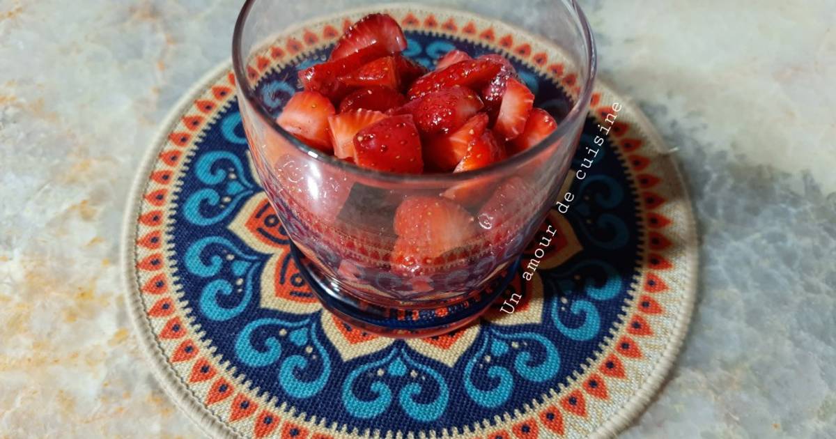 Fraises au sucre 🍓 de Un amour de cuisine - Cookpad