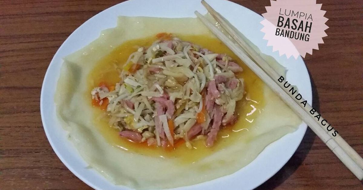 Resep Lumpia Basah Bandung oleh Bunda Bagus - Cookpad