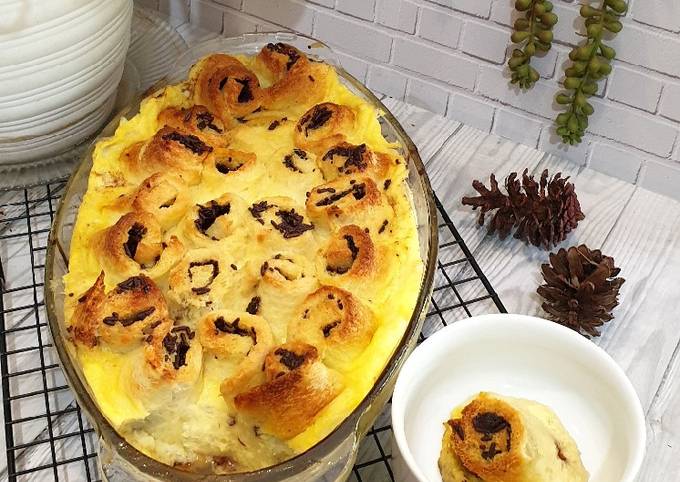 Resep 297. PUDING ROTI TAWAR GULUNG oleh Ibu Endah - Cookpad