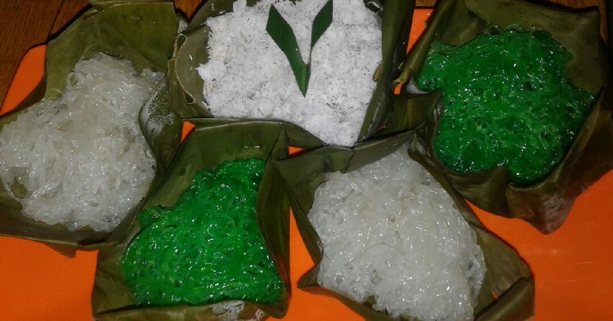 Resep putu mayang sederhana rumahan enak dan mudah - Cookpad