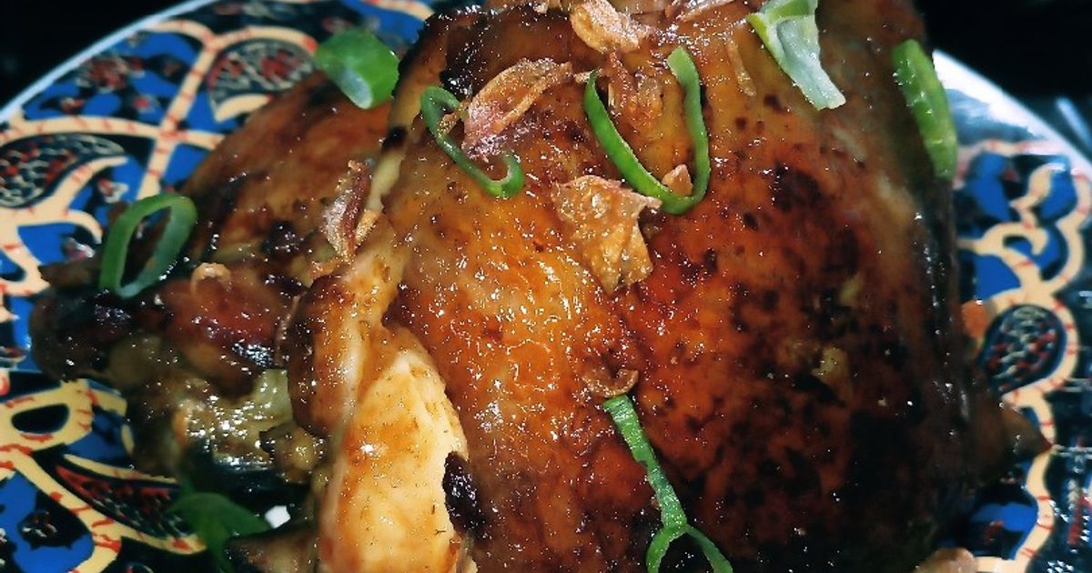 Resep Simple Ayam Bakar Bumbu Instan oleh Mama Zhafran - Cookpad