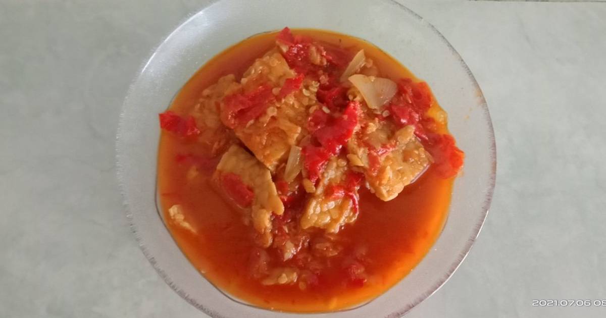 10 resep tempe kuah merah enak dan mudah - Cookpad