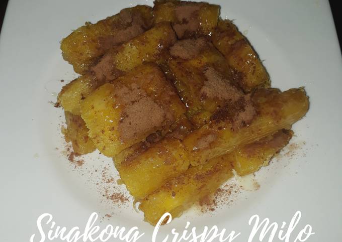 Resep Singkong Crispy Milo oleh Gevi Yoma Arlini - Cookpad