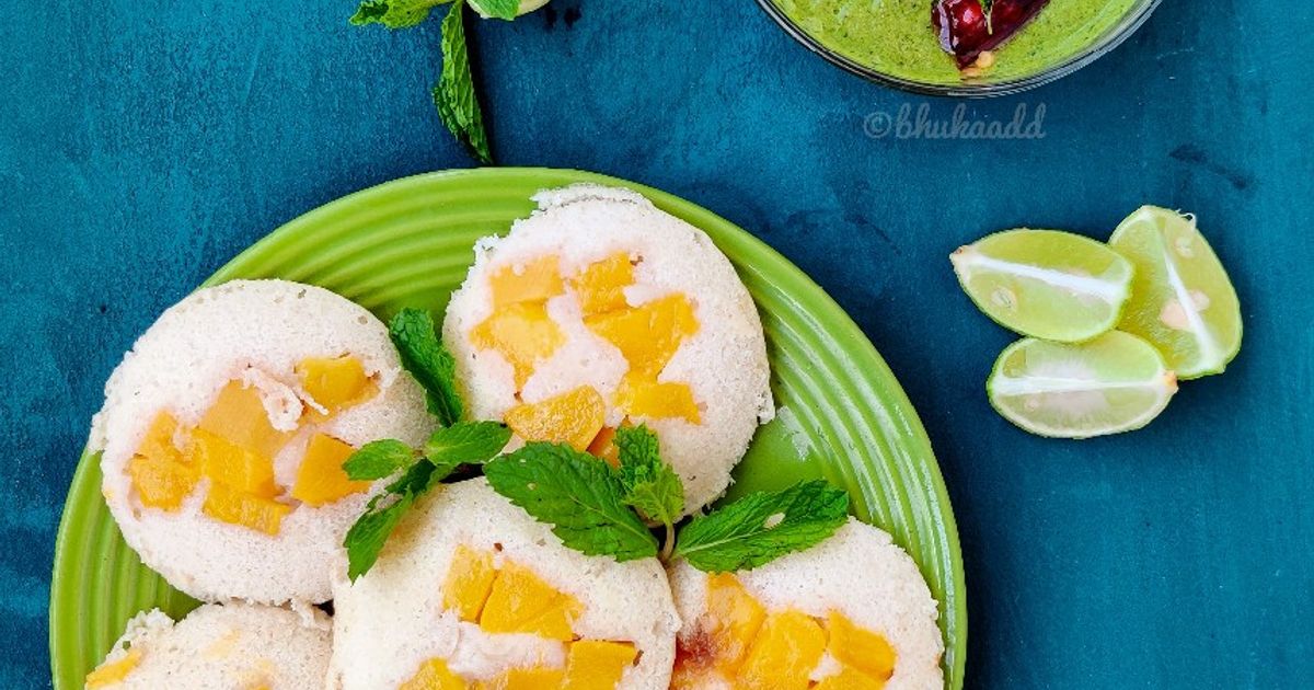 Mango Idli Recipe by Sunita Chakrabarty - Cookpad