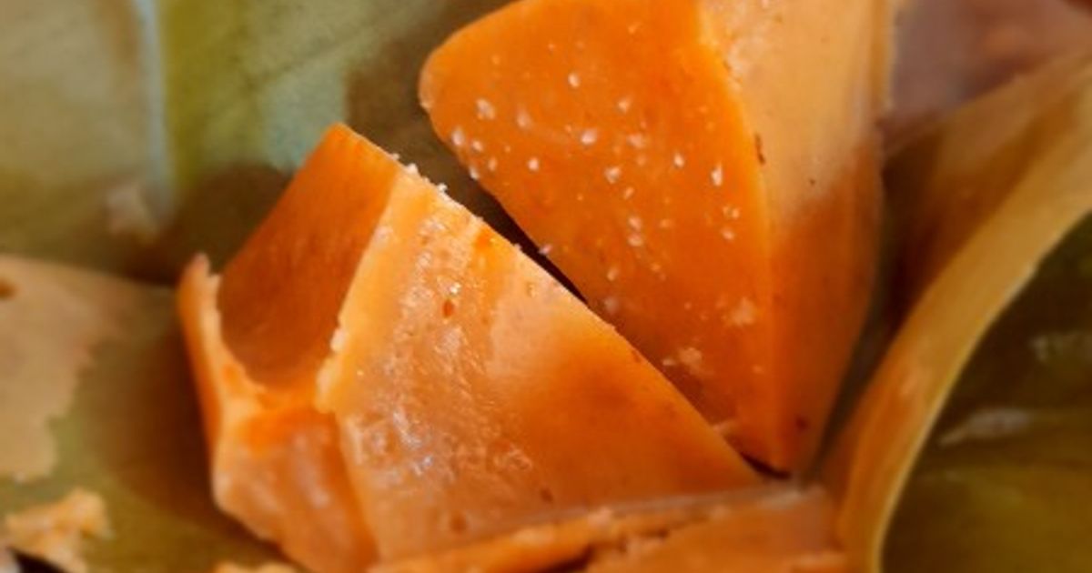Resep lepet labu kuning rumahan enak dan mudah - Cookpad