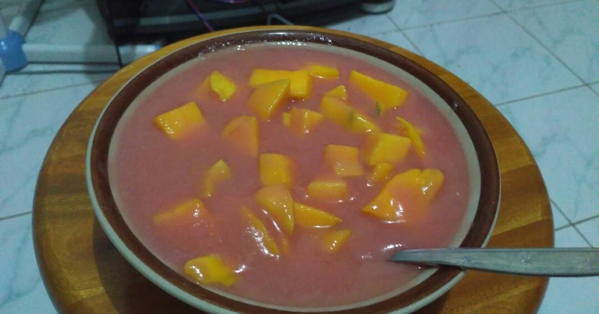 Resep Mangga Saus Jambu Merah oleh Vera Nanda - Cookpad