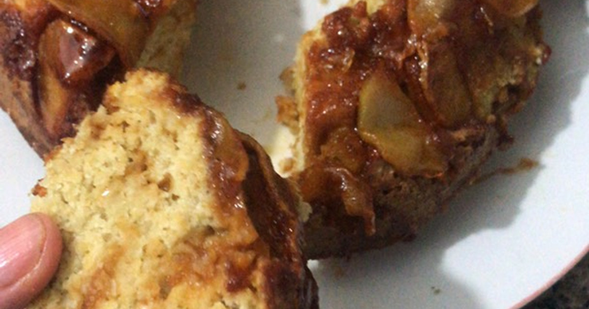 Torta Invertida De Manzana Y Avena 🍎 Receta de Laura Bellido- Cookpad