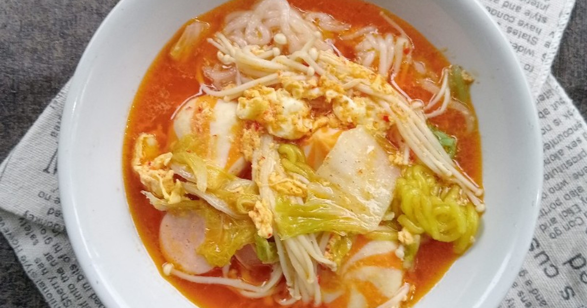 Resep Seblak Jamur Enoki oleh Any Tri - Cookpad