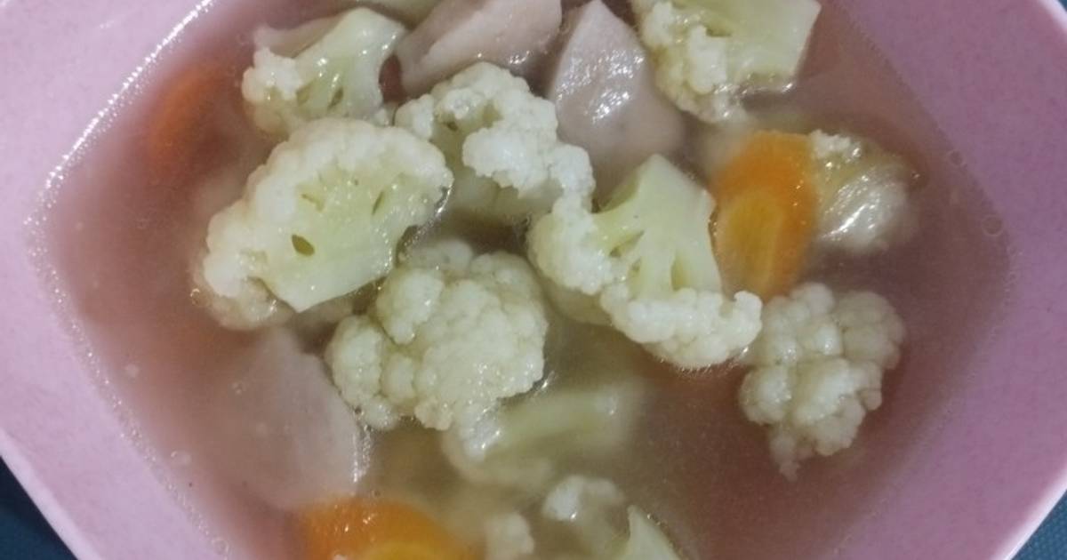 Resep Sup kembang kol oleh Desi Alvionita - Cookpad