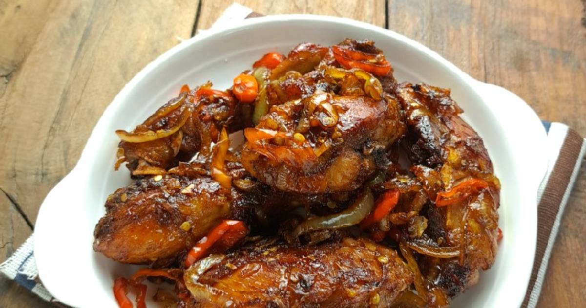 Resep Ayam Goreng Cabe Bawang oleh Bian's Kitchen - Cookpad