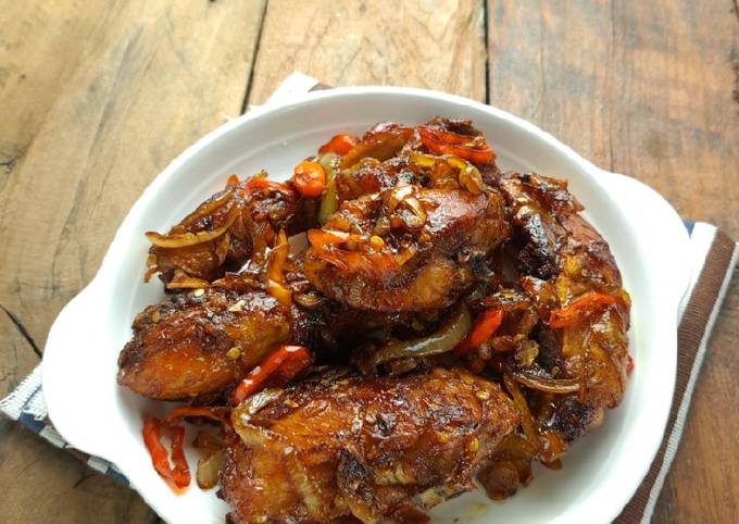 Resep Ayam Goreng Cabe Bawang oleh Bian's Kitchen - Cookpad