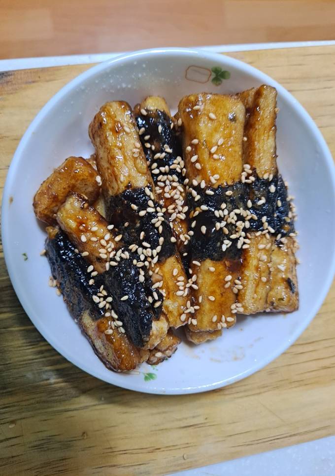 Cách Làm Món Lá kim cuốn đậu phụ rim của Trần Nguyên - Cookpad