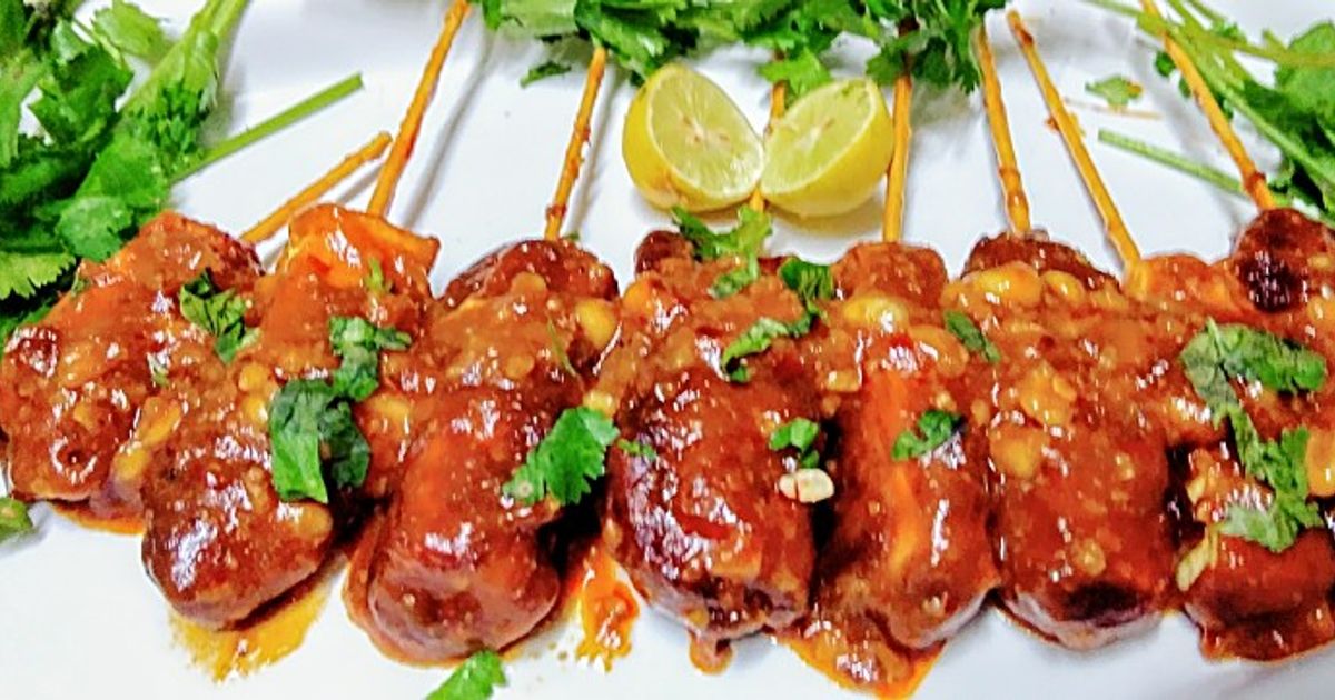 Paneer Satay Recipe by Shashi Gupta - Cookpad