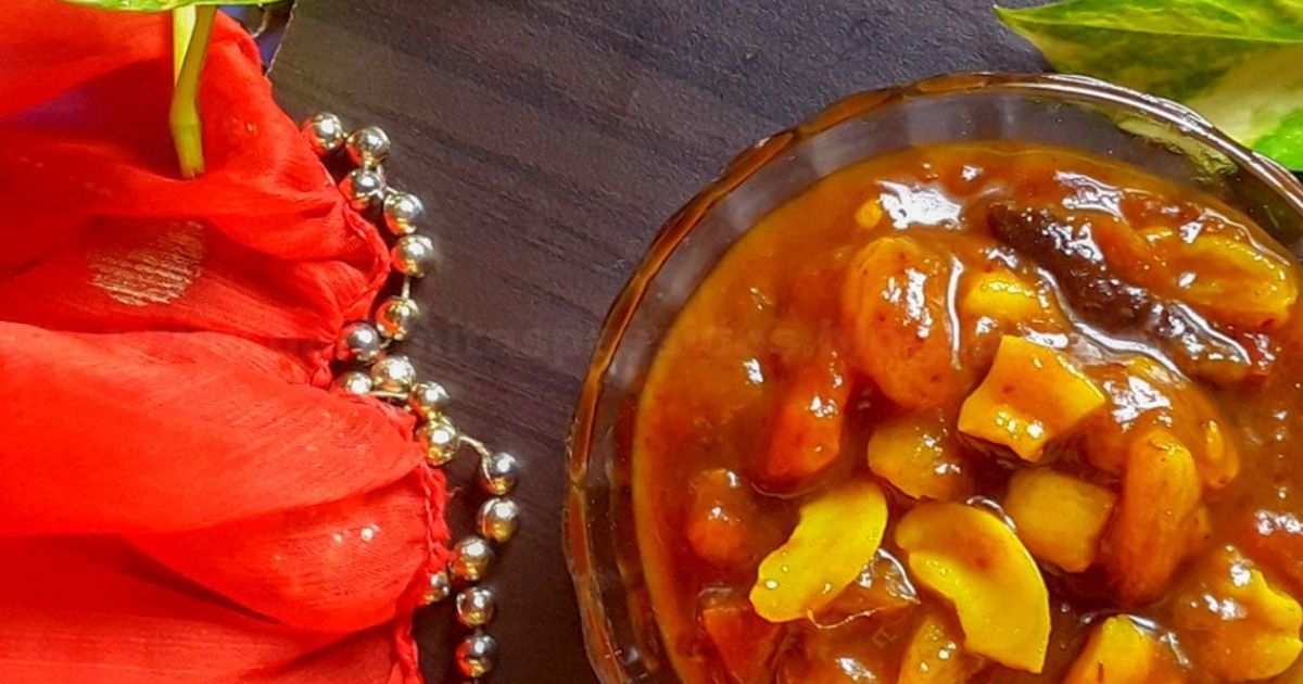 Dry Fruits Chutney Recipe by Paromita P - Cookpad