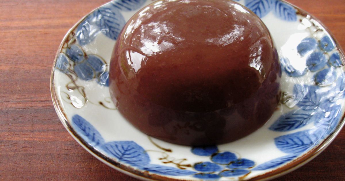 Azuki Agar Jelly Recipe by Hiroko Liston - Cookpad