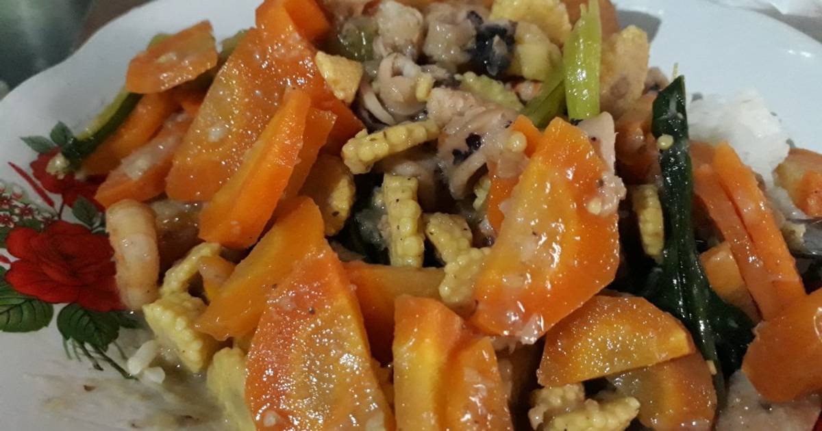 231 resep olahan udang dan cumi cumi capcay enak dan mudah - Cookpad