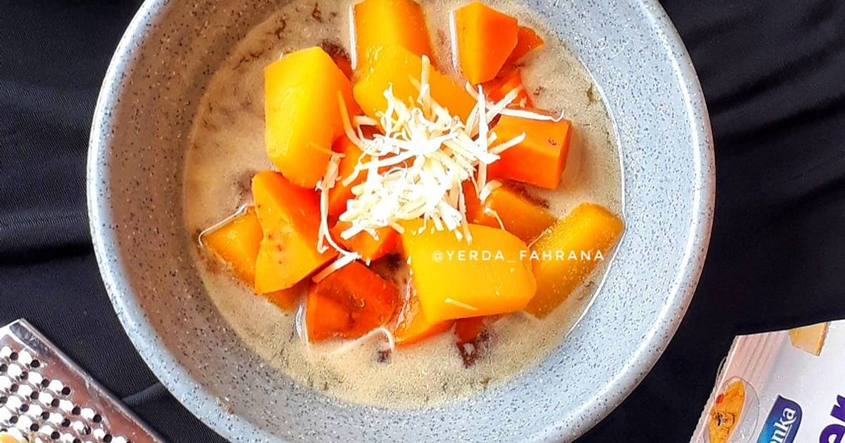 Resep Kolak Labu Ubi Kuning Fiber Creme 예르다 🧡 oleh Yerda Fahrana 예르다 ...