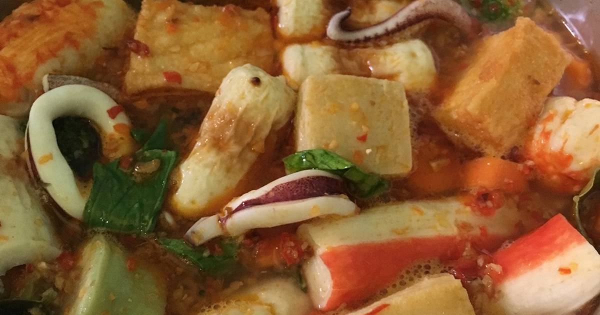 Resep Homemade suki seafood oleh Leydi Elvira Rosy - Cookpad