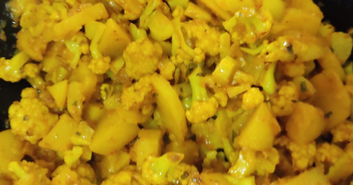 Aloo Ghobi Ki Veg Recipe by Kavita - Cookpad