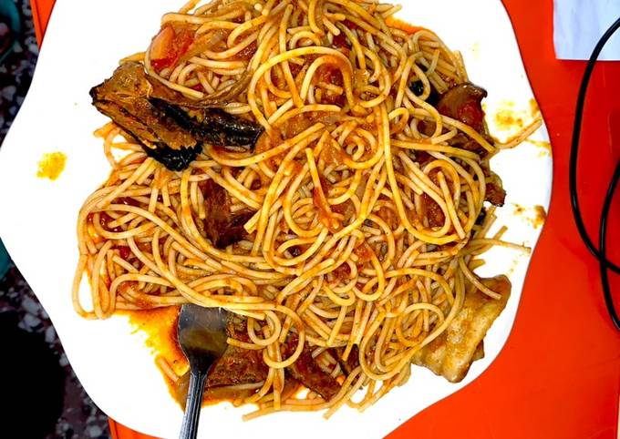 Spaghetti and Stew Recipe by Barista Mike - Cookpad