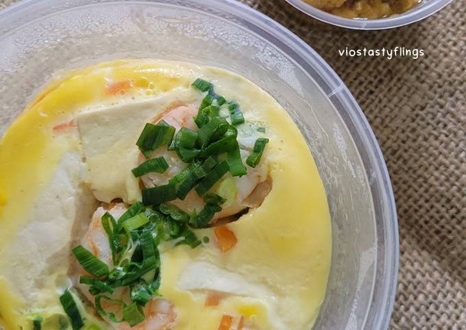 Resep Tim Telur Tahu oleh Violina - Cookpad