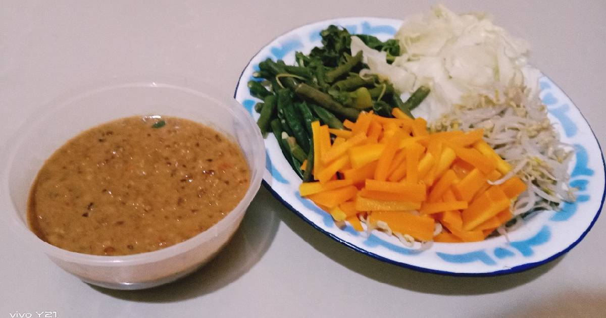 784 resep pecel sayur enak dan mudah - Cookpad