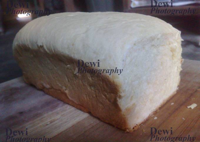 Resep Eggless Bread Roti Tawar Tanpa Telur Empuuuk Banget Oleh Dewi