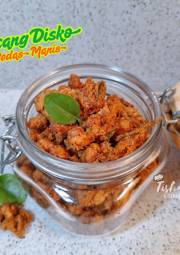 Resep 291. Kacang Disko Pedas Manis oleh Tisha's Kitchen - Cookpad