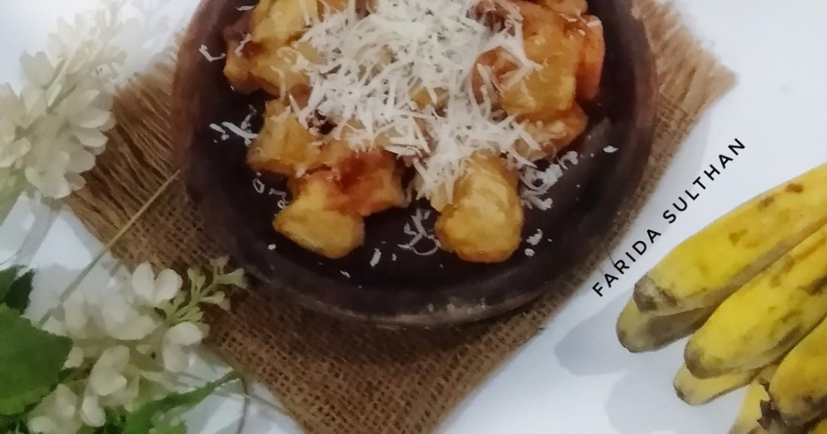 Resep Pisang Goreng Koin Keju oleh farida Sulthan 🇮🇩 (IG. Malika02782) - Cookpad