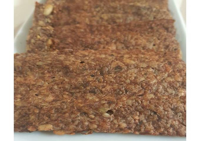 Crackers dulces con dátil y canela Receta de Meryflower- Cookpad