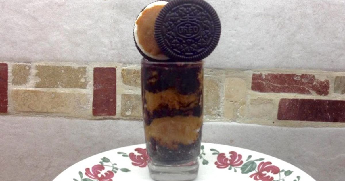 Postre De Oreo Y Mantequilla De Maní Casera Receta de Cami Romano