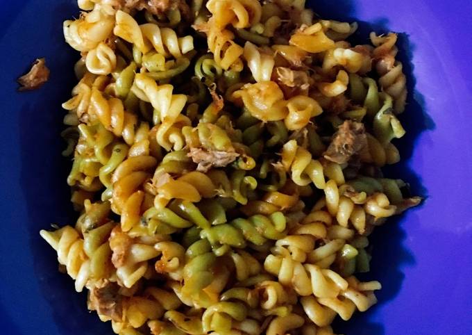 Pasta con atún y tomate Olla Gm G Receta de Entre Fogones Caseros- Cookpad