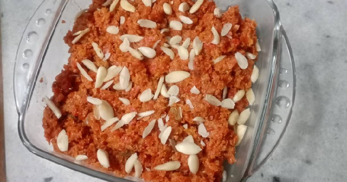 Gajar ka halwa 😋 Recipe by Madiha Kamran - Cookpad