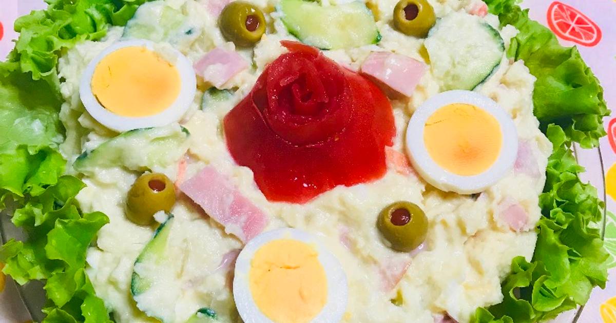 Ensalada de papa con manzana - 36 recetas caseras- Cookpad