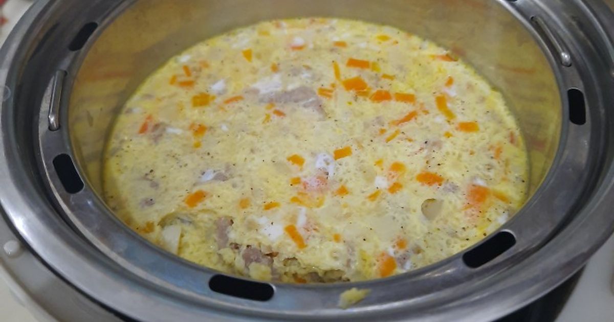 Resep Tim Telor Daging Cincang. (Menu Anak 1.5tahun) oleh Henny KD ...