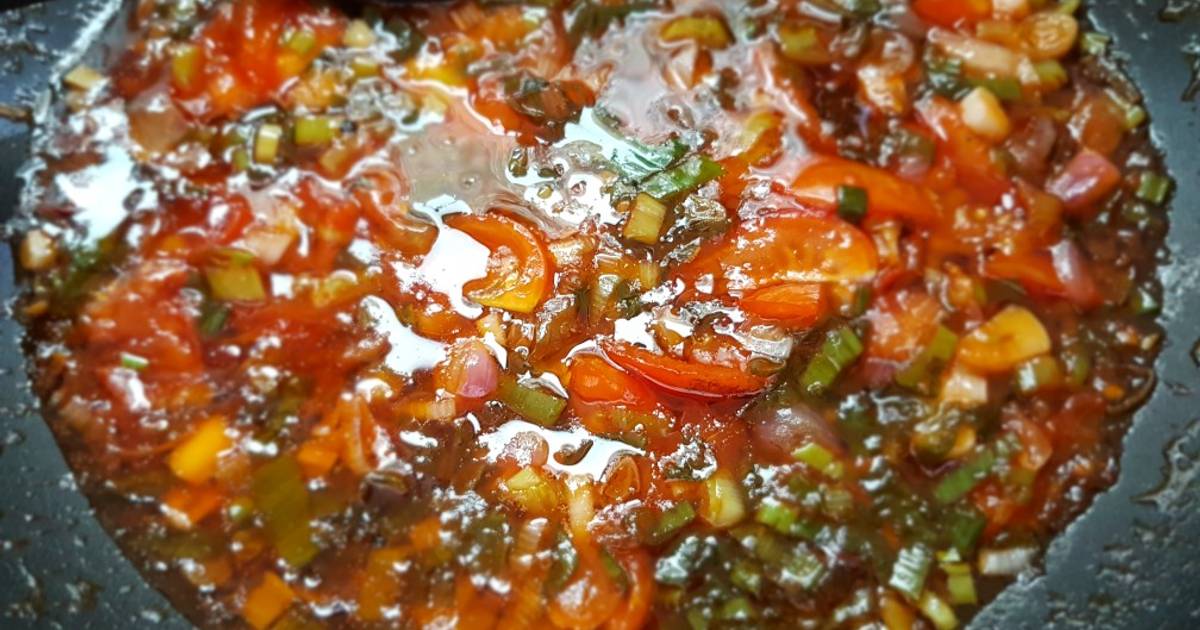 Resep Saos asam manis sederhana oleh Pawon Poppy Ummusa - Cookpad