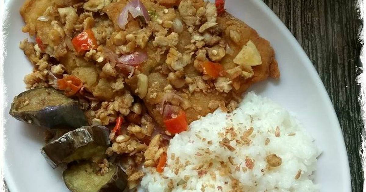 Resep Telur Penyet Sambel Tempe oleh avec_bian - Cookpad