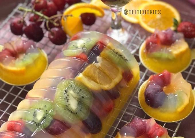 Resep Puding Buah | Fruity Pudding oleh Mom Orin - Cookpad