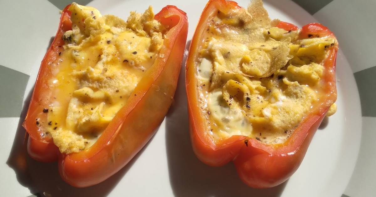 Pimientos morrones relleno - 4.880 recetas caseras- Cookpad