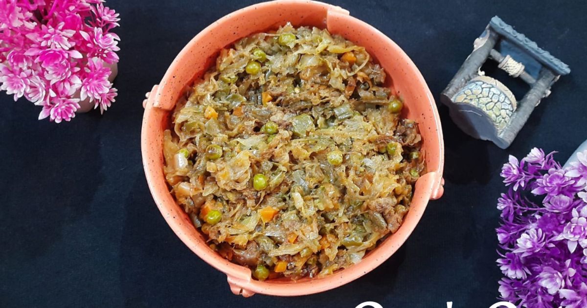 Mix Vegetable Sabzi Recipe by ZMA - Cookpad