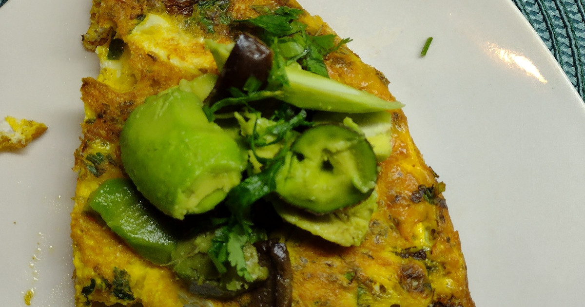 Omelette Verde 💚 Receta de Bianka Palma- Cookpad
